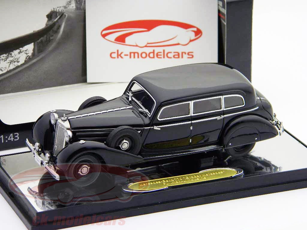 Signature Models 1:43 Mercedes-Benz 770 Pullman Limousine Black PM43701 ...