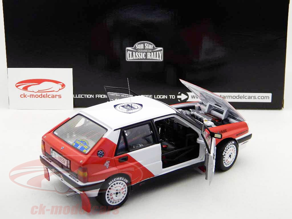 Sun Star Models 1:18 Lancia Delta Integrale #3 International Swedish ...