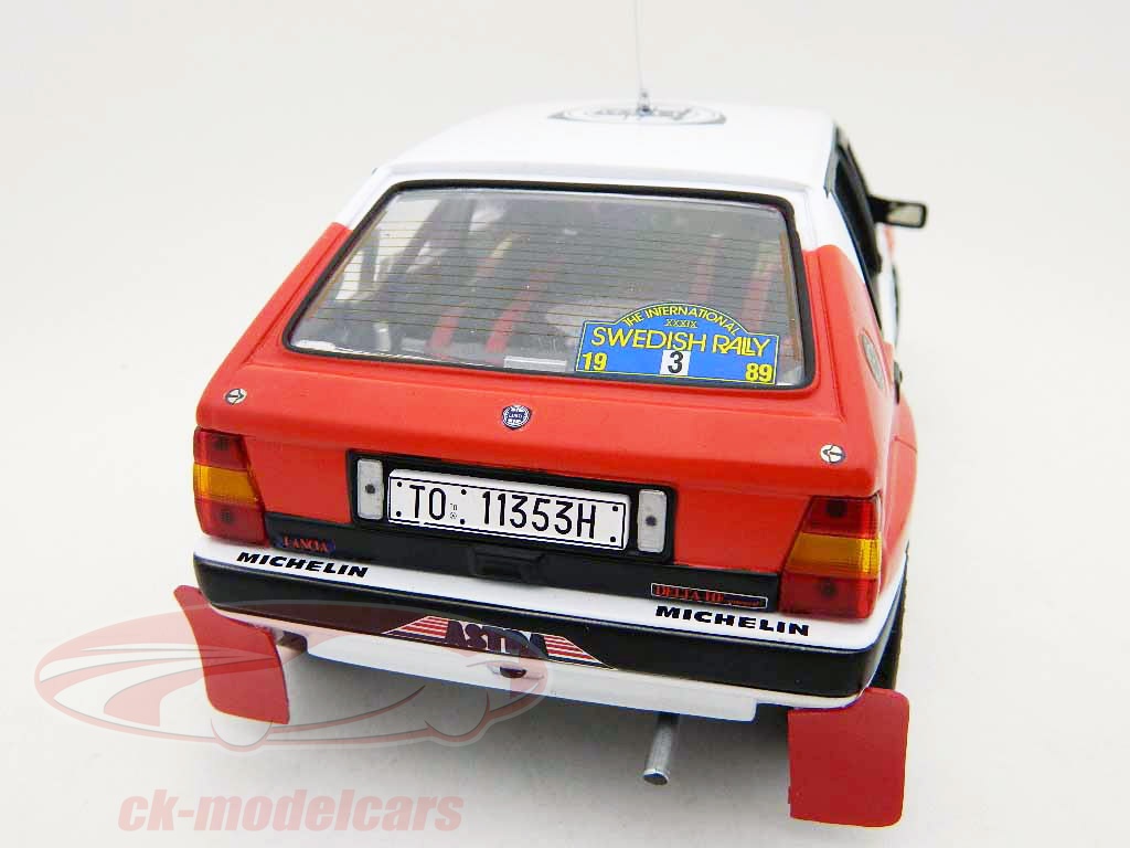 Sun Star Models 1:18 Lancia Delta Integrale #3 International Swedish ...