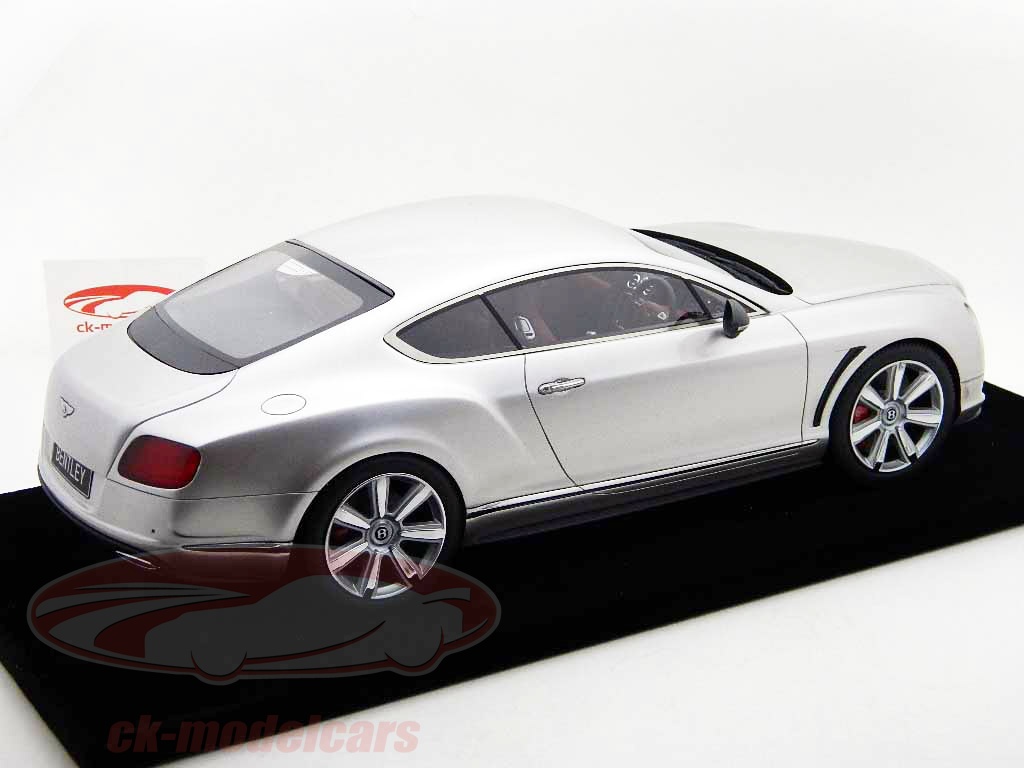 ParagonModels 1:12 Bentley Continental GT (RHD) silver Paragon Models ...