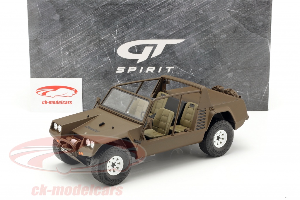 GT-SPIRIT 1:18 Lamborghini Cheetah olive green GTS18511GR model car ...