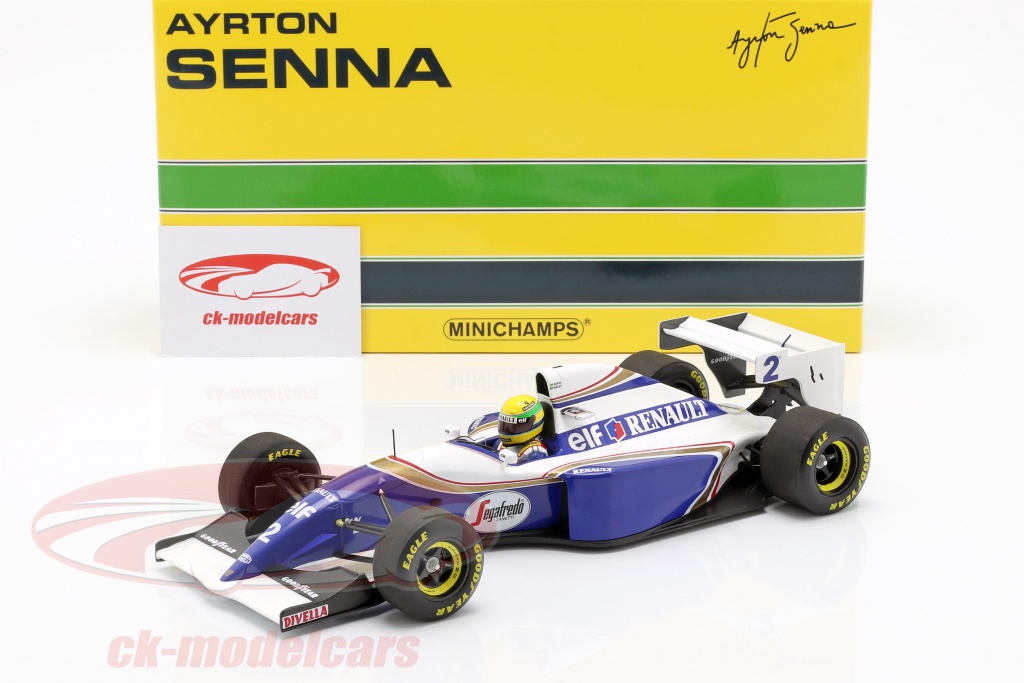 Minichamps 1:18 Ayrton Senna Williams FW 16 #2 Pacífico GP fórmula 1 1994 540941822 modelo coche ...