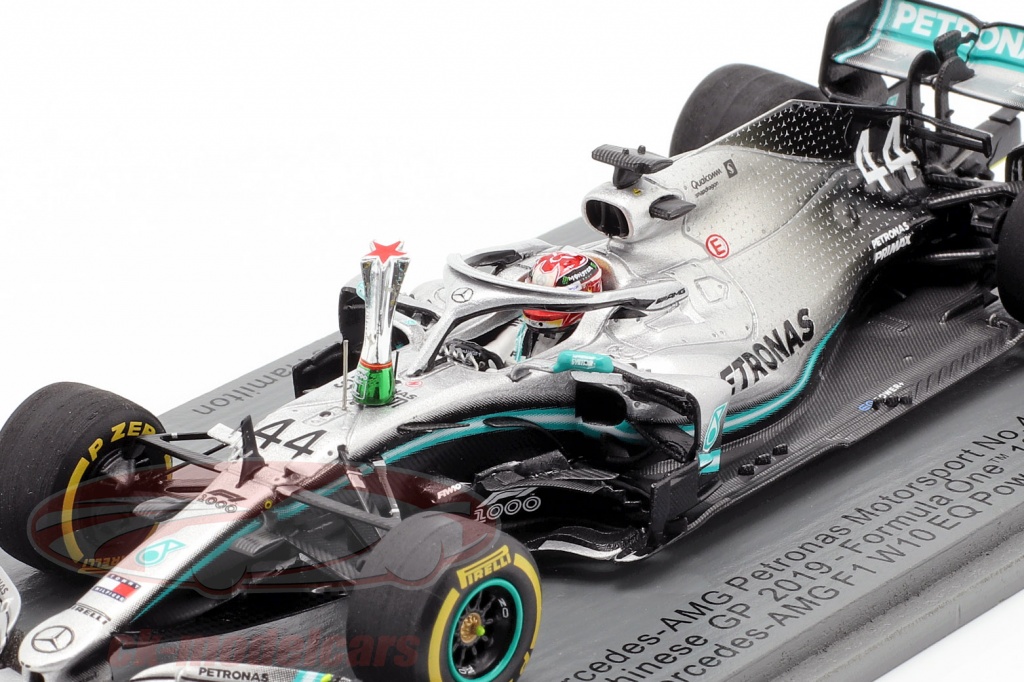 Spark 1:43 L. Hamilton Mercedes-AMG F1 W10 #44 Winner China GP formula 1 2019 S6071 model car ...