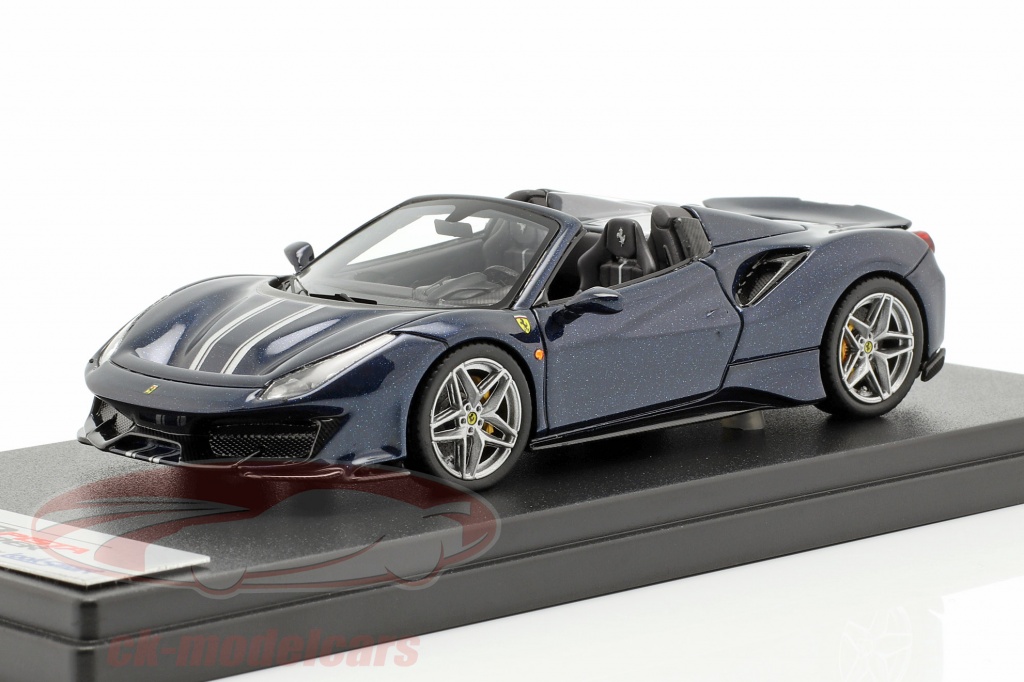 LookSmart 1:43 Ferrari 488 Pista Spyder 濃紺 メタリック LS496C モデル 車 LS496C