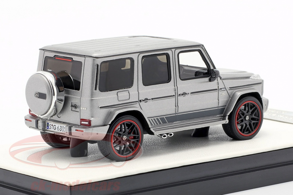 MotorHelix 1:64 Mercedes-Benz AMG G63 année de construction 2019 argent ...