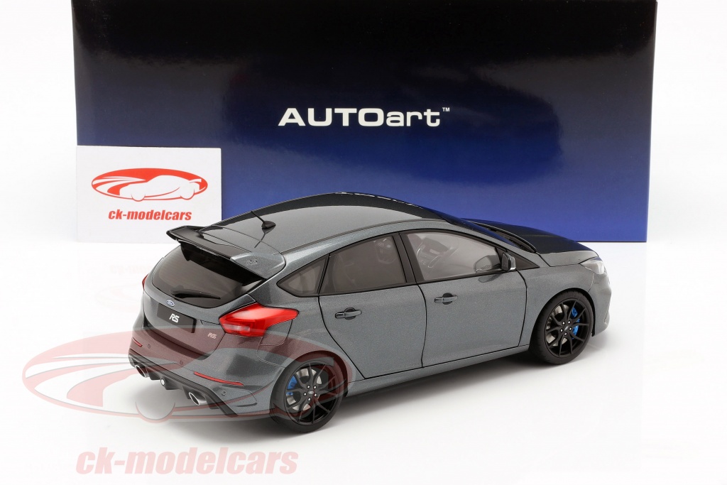 AUTOart 1:18 Ford Focus RS año de construcción 2016 sigilo gris 72954 ...