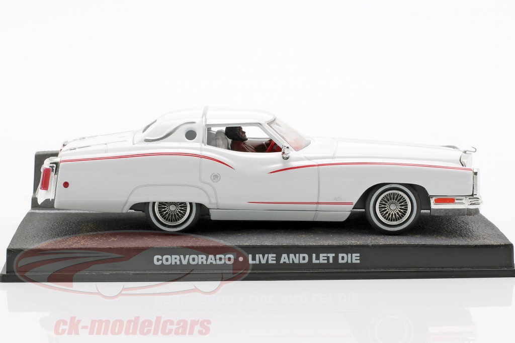 Ixo 1:43 Corvorado James Bond Movie Car live and let die white DY022 ...