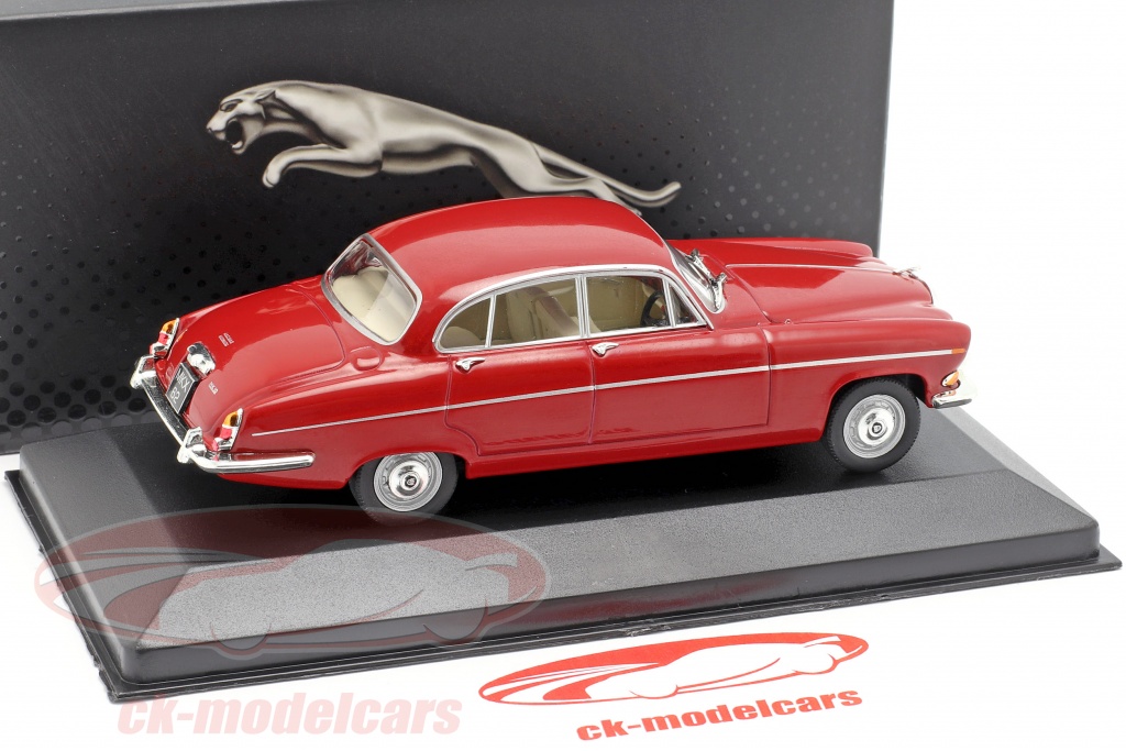 Atlas 1:43 Jaguar MkX year 1962 dark red 4641114 model car 4641114