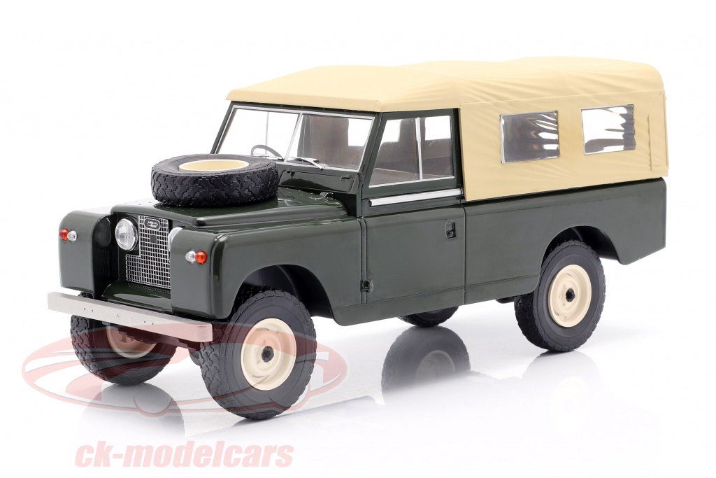 Modelcar Group 1:18 Land Rover Series II 109 築 1959 濃緑色 / ベージュ MCG18118 ...