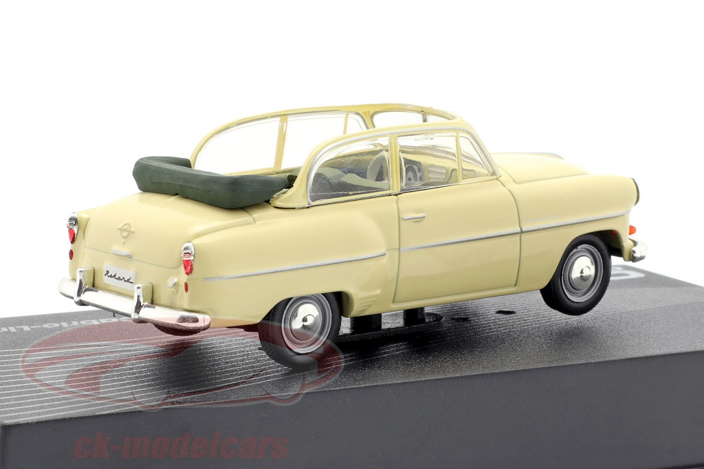Ixo 1:43 Opel Olympia Rekord Convertible Limousine 1954-1956 cream ...