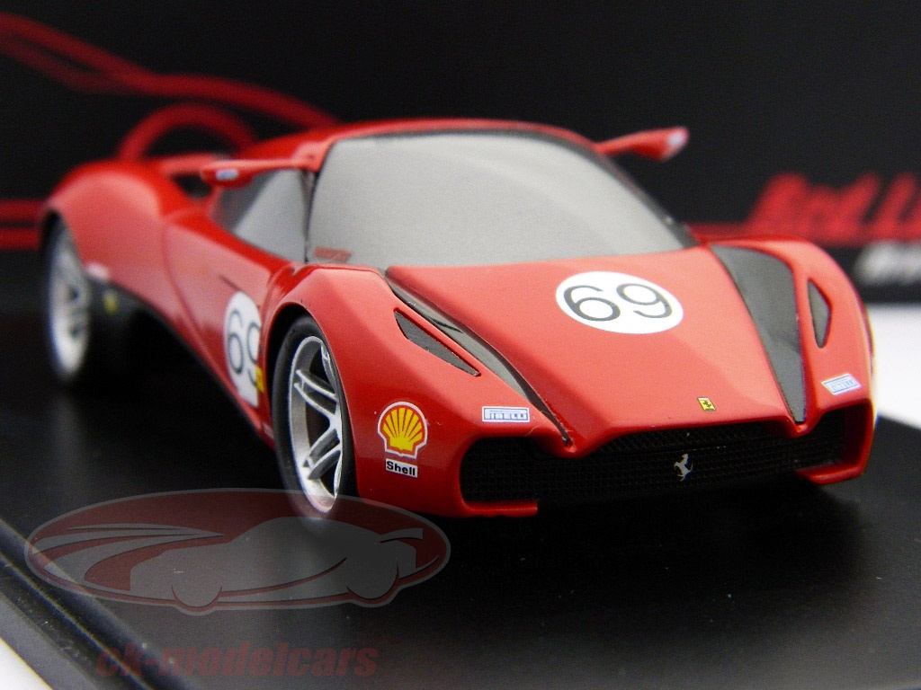 Spark 1:43 Ferrari Millechili #69 Concept Car red RL145 model car RL145 ...