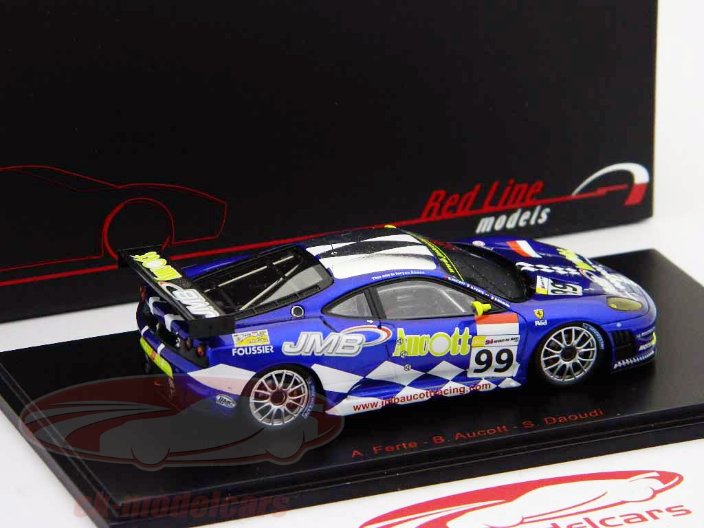 Spark 1:43 Ferrari F430 GT #99 24h Le Mans 2008 Ferte / Aucott / Daoudi ...