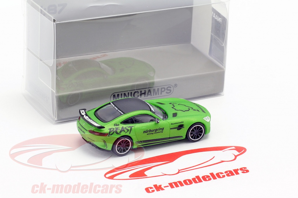 Minichamps 1:87 Mercedes-Benz AMG GT-R Driving Academy 2017 grün ...