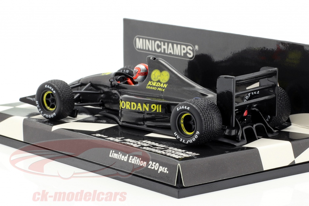 Minichamps 1:43 J. Watson Jordan Ford 911 F1 pruebas Silverstone 28 ...