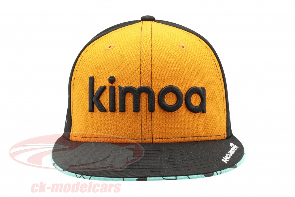 Kimoa Fernando Alonso McLaren #14 F1 2018 9fifty Snapback Cap Papaya S ...