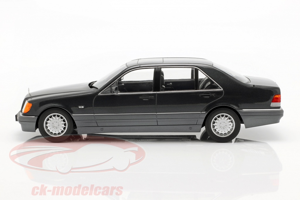iScale 1:18 Mercedes-Benz S500 (W140) 築 1994-98 濃いグレー メタリック / グレー 118000000048 モデル 車 ...