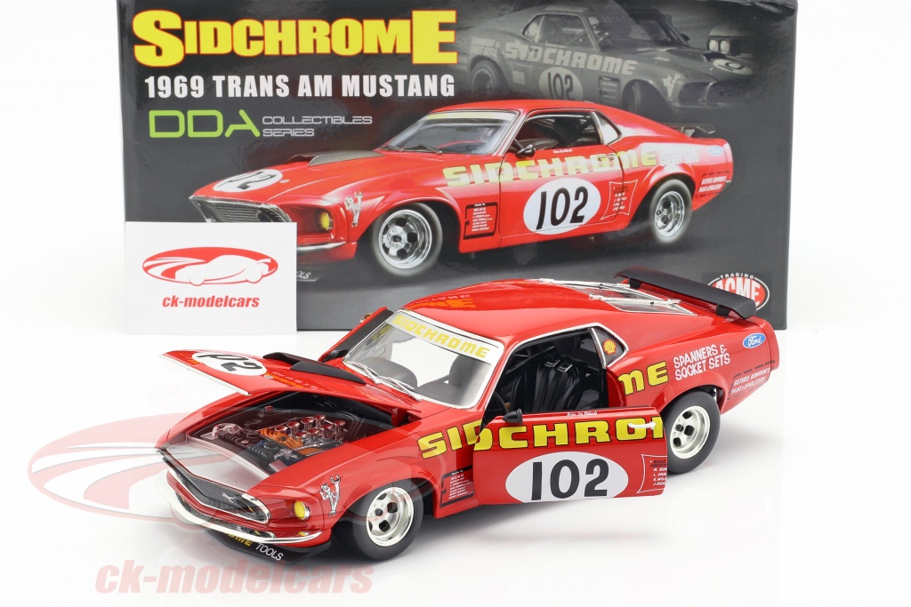 GMP 1:18 Ford Mustang Boss 302 Trans Am #102 Jim Richards 1969 A1801829 Modellauto A1801829