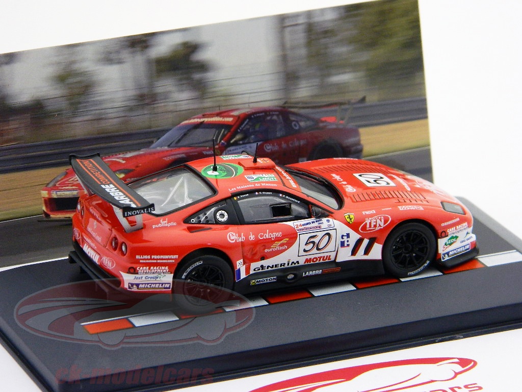 Ixo 1:43 Ferrari 550 Maranello #50 Goueslard / Dupard / Bosse 24h ...