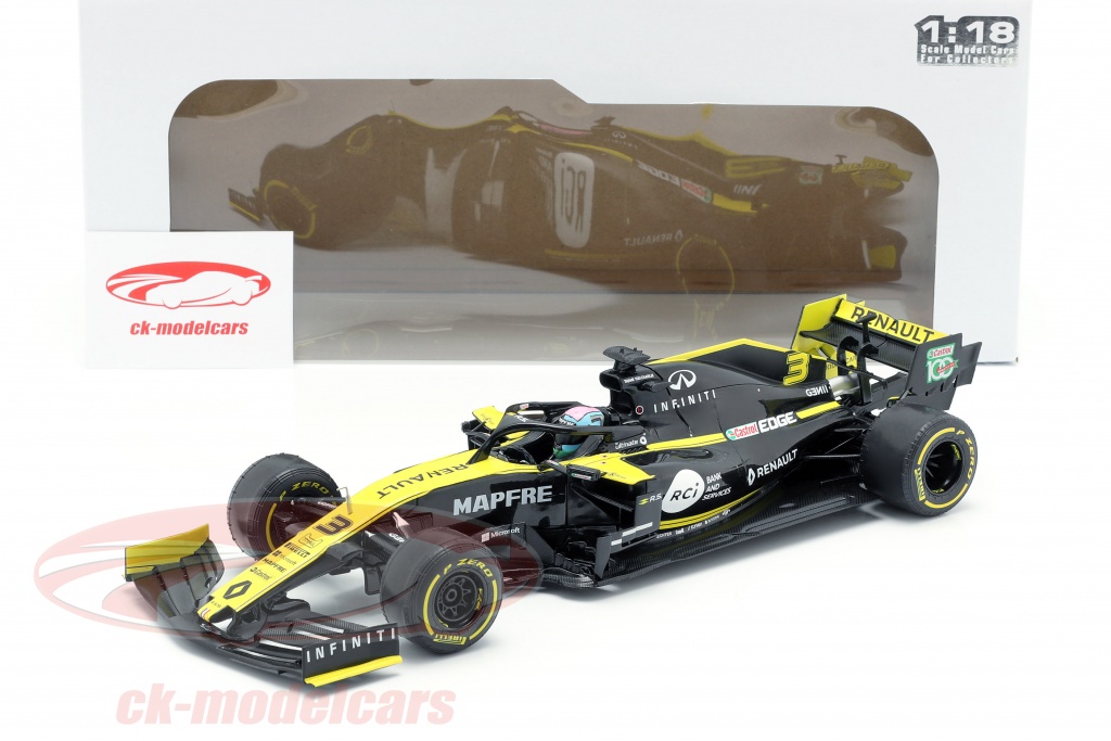 Solido 1:18 Daniel Ricciardo Renault R.S.19 #3 Australien GP Formel 1 2019 S1803301 Modellauto ...