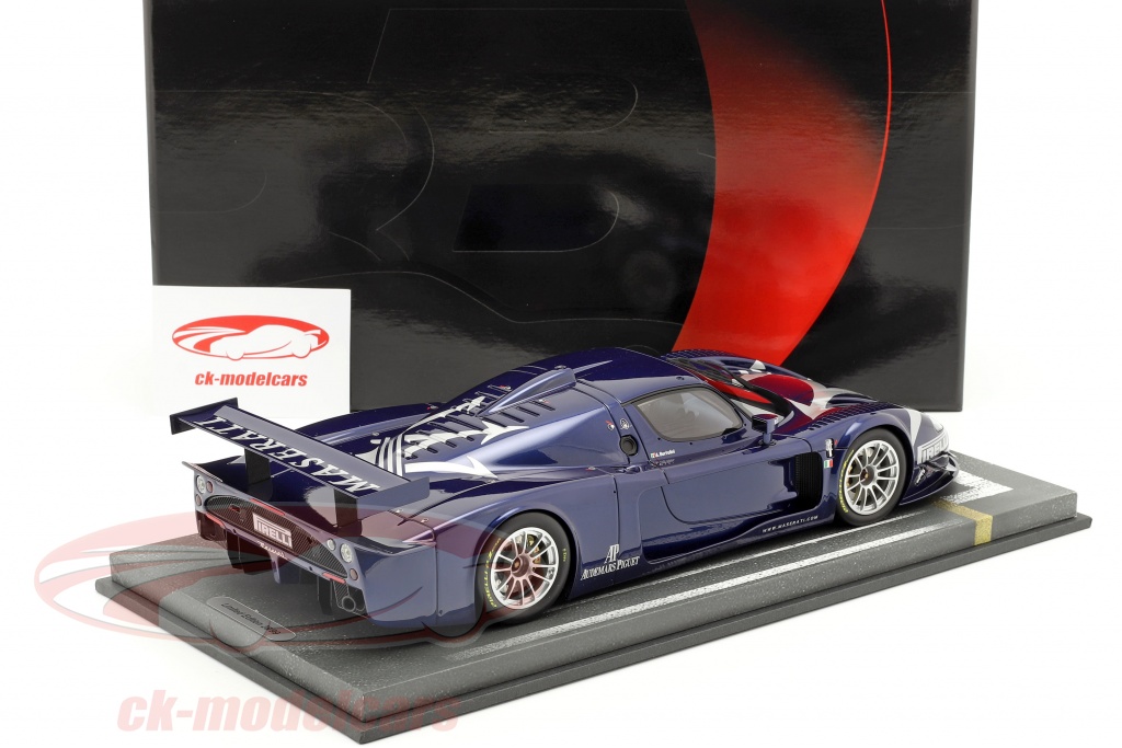 BBR Models 1:18 Maserati MC12 Competizione Genevan Motor Show 2004 blue ...