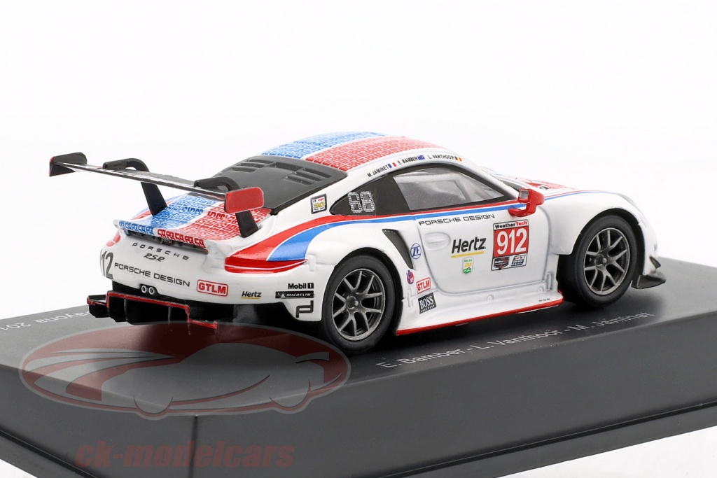 Spark 1:64 Porsche 911 RSR #912 3rd GTLM Class 24h Daytona 2019 Porsche ...