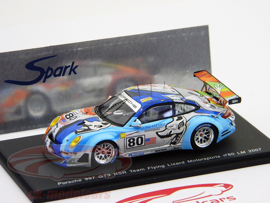 Spark 1:43 Porsche 997 GT3 RSR Team Flying Lizard Motorsports #80 24h ...