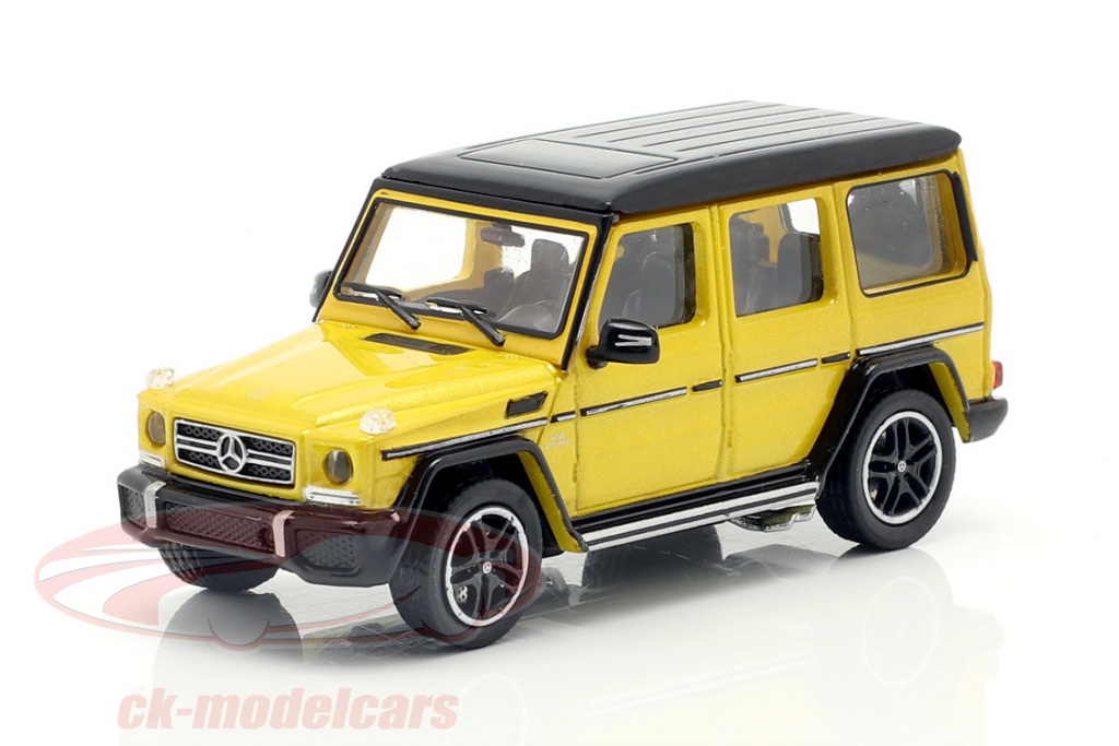 Minichamps 1:87 Mercedes-Benz AMG G65 築 2015 黄色 メタリック 870037001 モデル 車 ...
