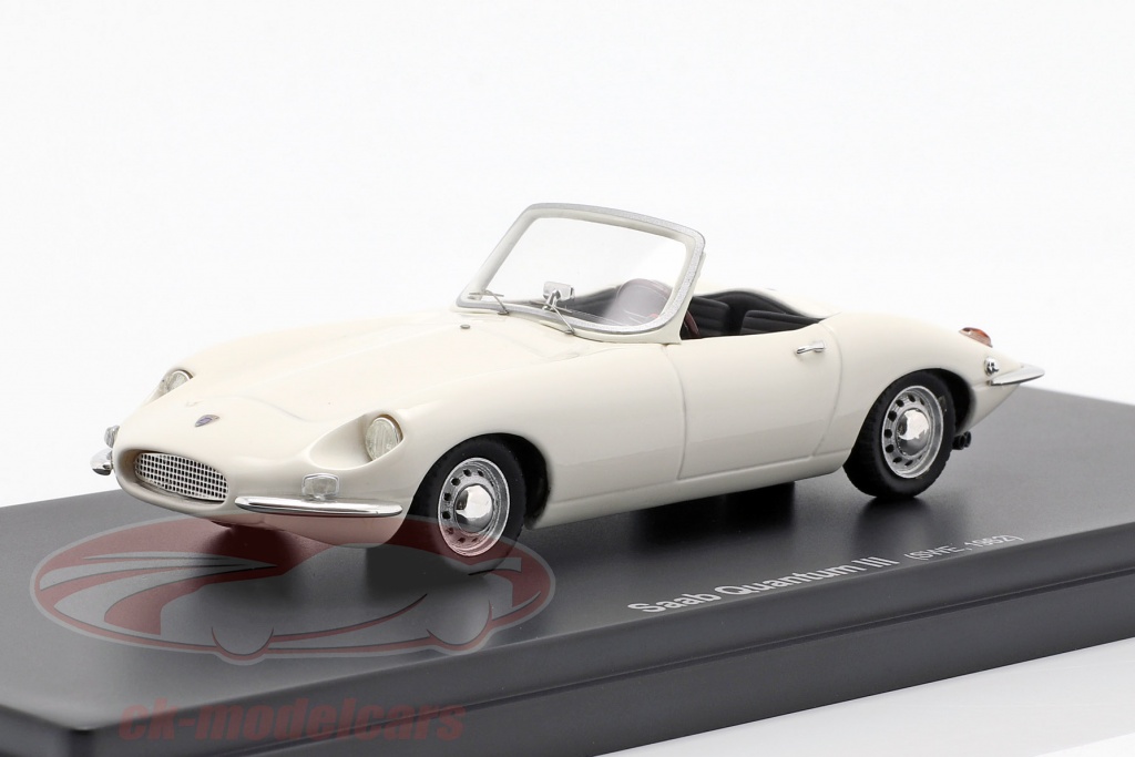 AutoCult 1:43 Saab Quantum III 築 1962 白 60038 モデル 車 60038