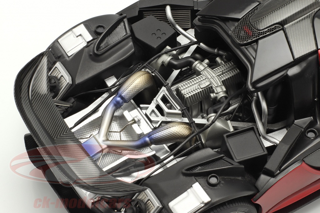 AUTOart 1:18 McLaren P1 Baujahr 2013 vulkanrot 76062 Modellauto 76062 ...