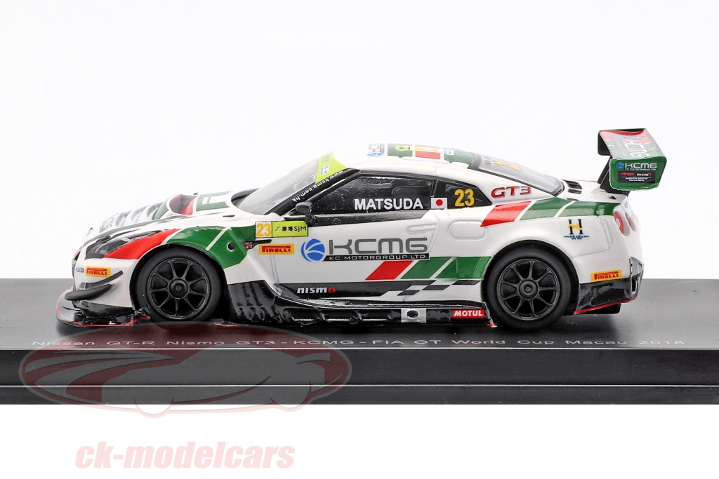 Spark 1:64 Nissan GT-R Nismo GT3 #23 FIA GT World Cup Macau 2018 Tsugio ...
