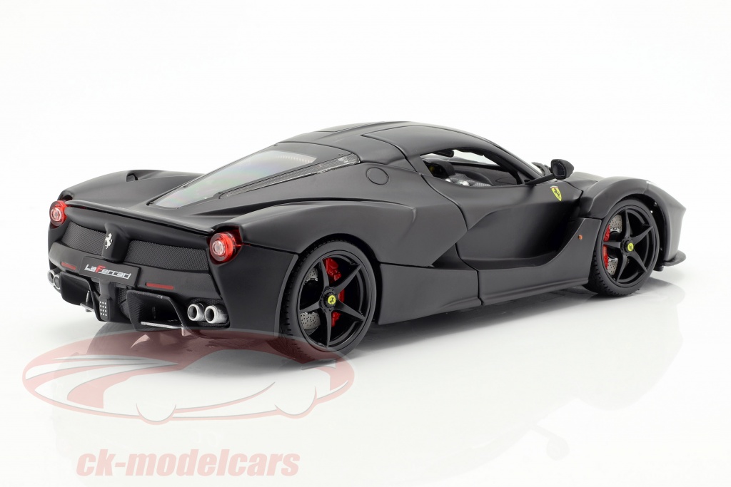 Bburago 1:18 Ferrari LaFerrari Año 2013 Negro mate Signature 18-16901BK ...