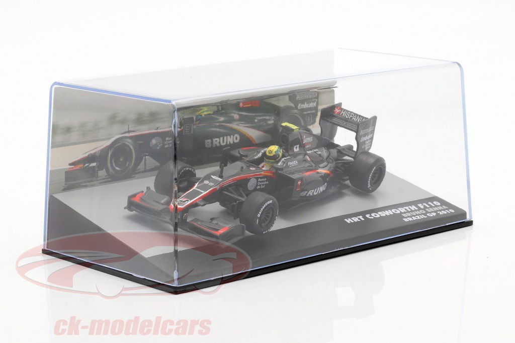 Altaya 1:43 Bruno Senna HRT F110 #21 巴西人 GP 公式 1 2010 CK32516 模型 汽车 ...