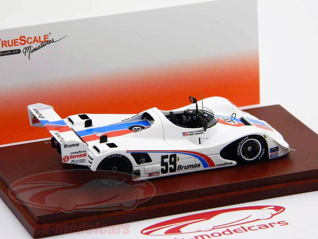 True Scale 1:43 Porsche 966 #59 H. Haywood / B. Carradine 12h Sebring ...