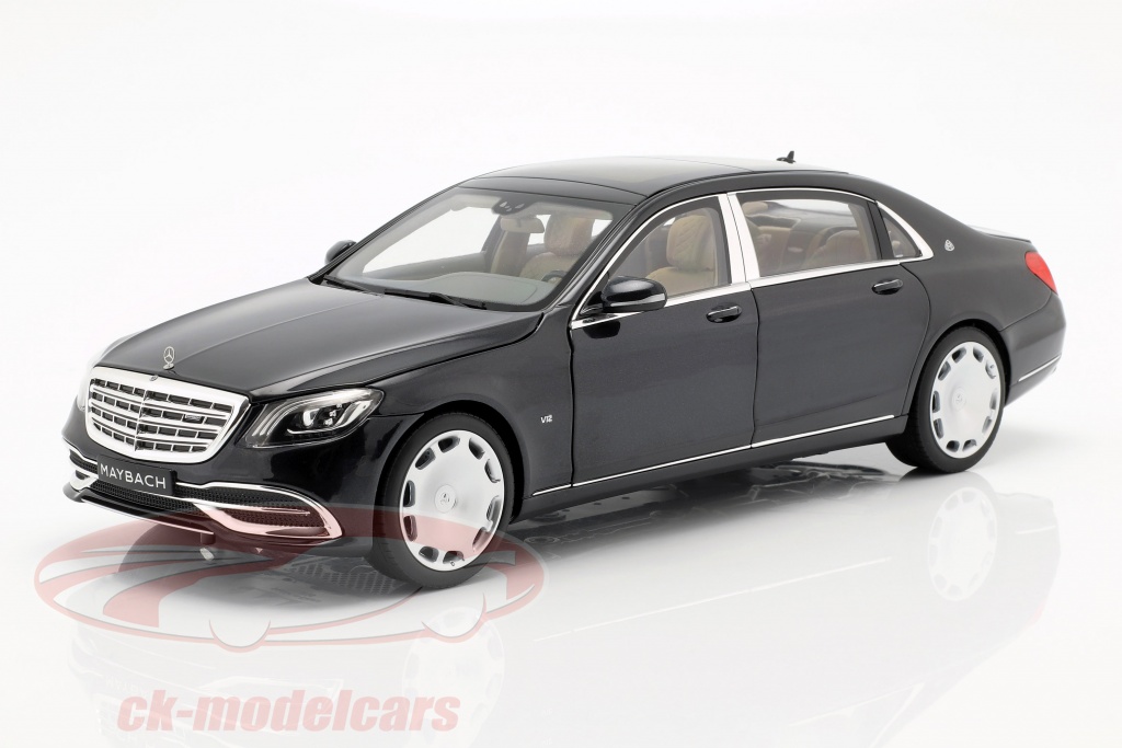 Norev 1:18 Mercedes-Benz Maybach S650 (X222) マグネタイト 黒 B66960616 モデル 車 ...