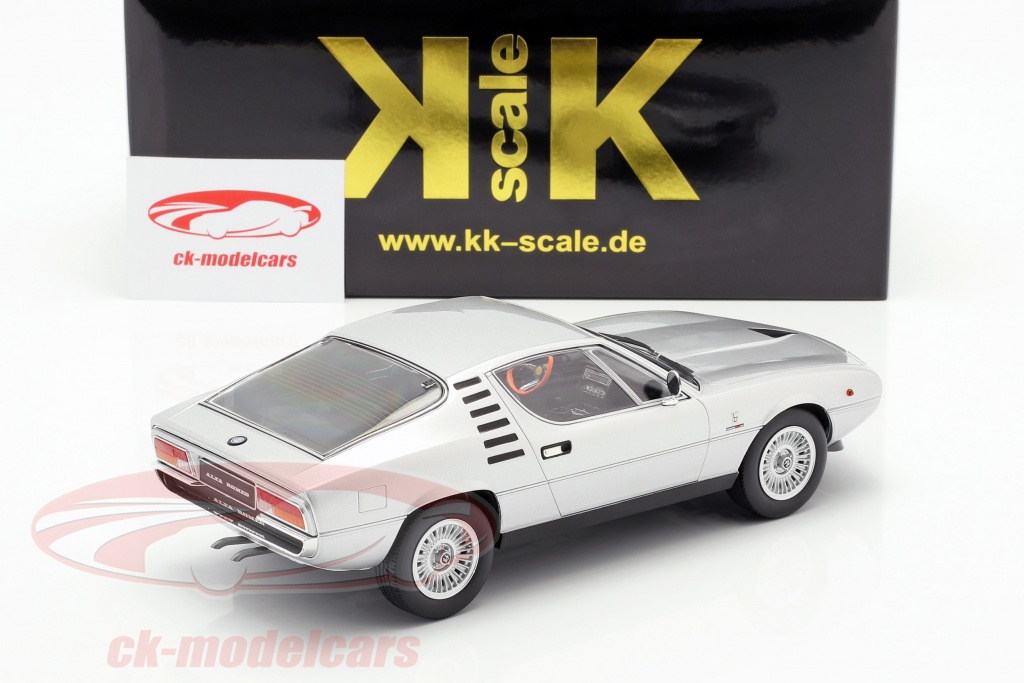 KK-Scale 1:18 Alfa Romeo Montreal year 1970 silver KKDC180382 model car ...