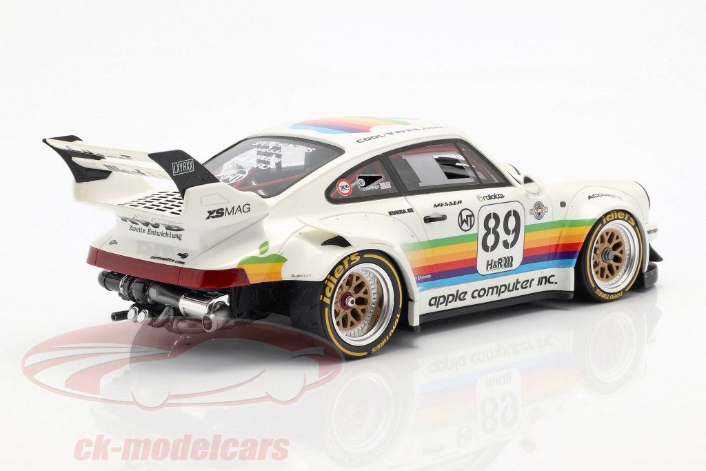 GT-SPIRIT 1:18 Porsche 911 (964) RWB Body Kit #89 white GT792 model car ...