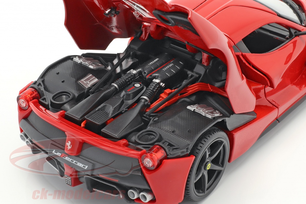 Bburago 1:18 Ferrari LaFerrari rojo 18-16001R modelo coche 18-16001R ...