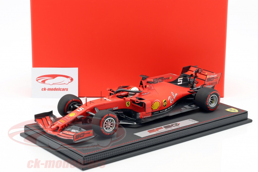 BBR Models 1:18 Sebastian Vettel Ferrari SF90 #5 4th Australian GP F1 ...