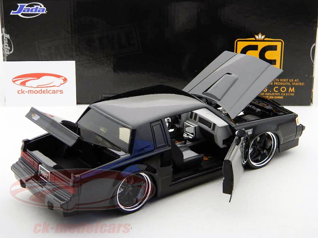 Jadatoys 1:18 Buick Gran versión Nacionales Tuning construcción 1987 ...