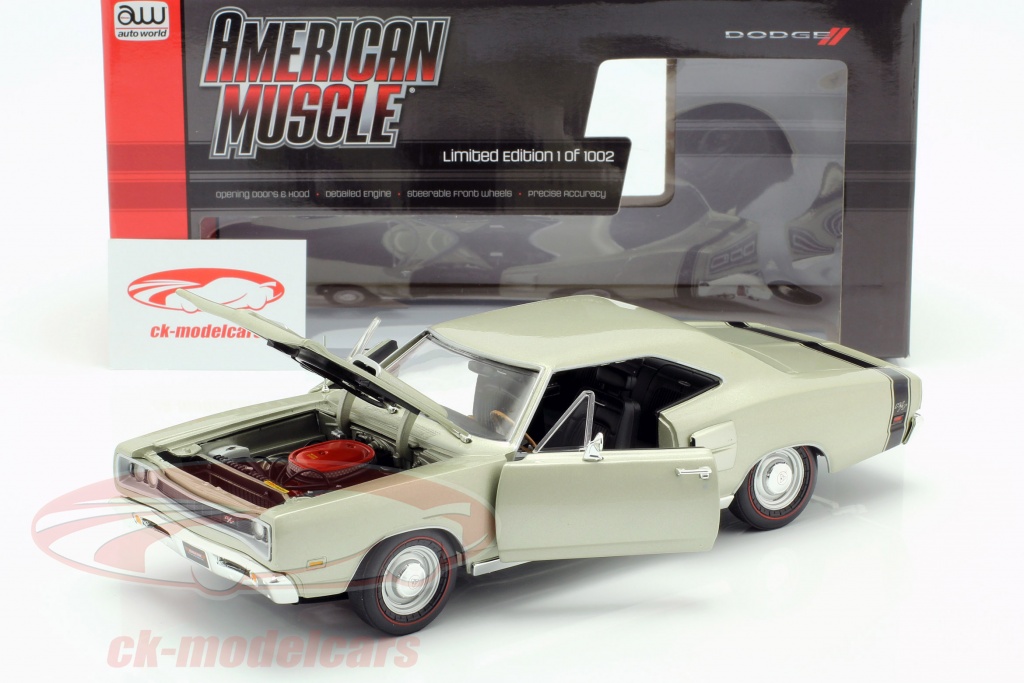 AutoWorld 1:18 Dodge Coronet R/T Année de construction 1969 vert ...