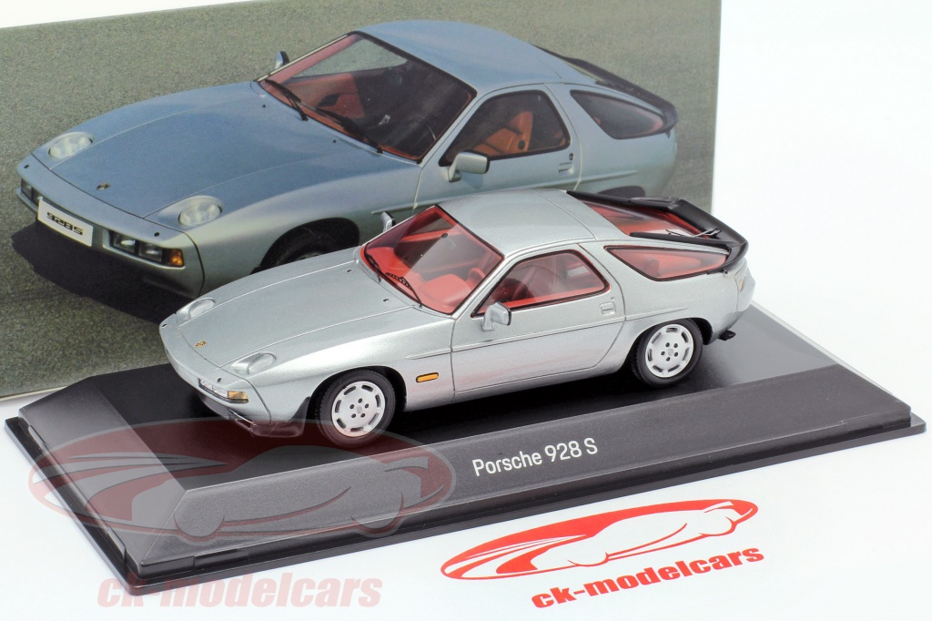 Spark 1:43 Porsche 928 S year 1980-1986 silver MAP02005317 model car ...