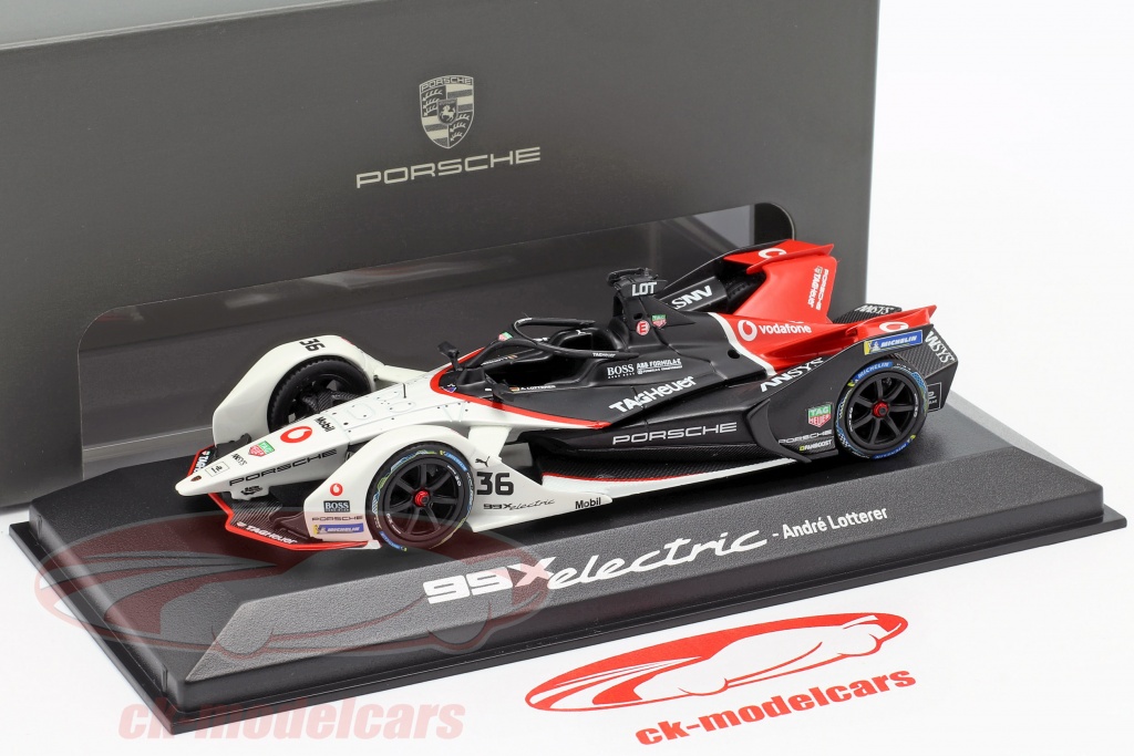 Minichamps 1:43 A. Lotterer Porsche 99X electric #36 Santiago ePrix ...
