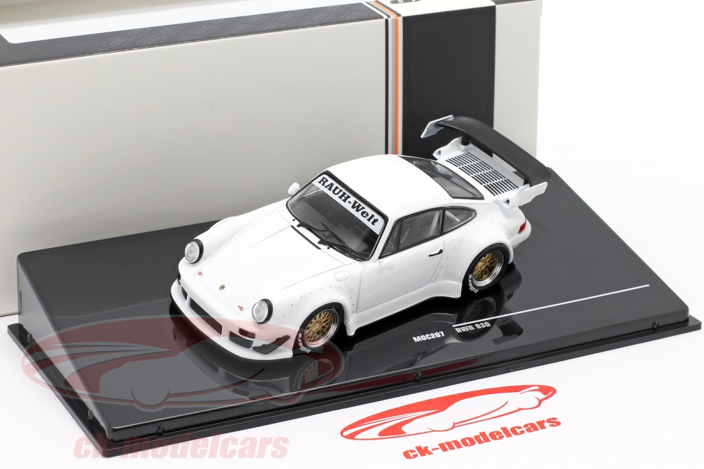 Ixo 1:43 Porsche 911 (930) RWB Rauh-Welt white MOC207 model car MOC207 ...