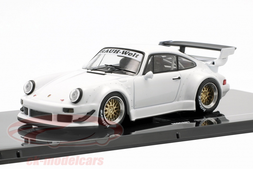 Ixo 1:43 Porsche 911 (930) RWB Rauh-Welt white MOC207 model car MOC207 ...
