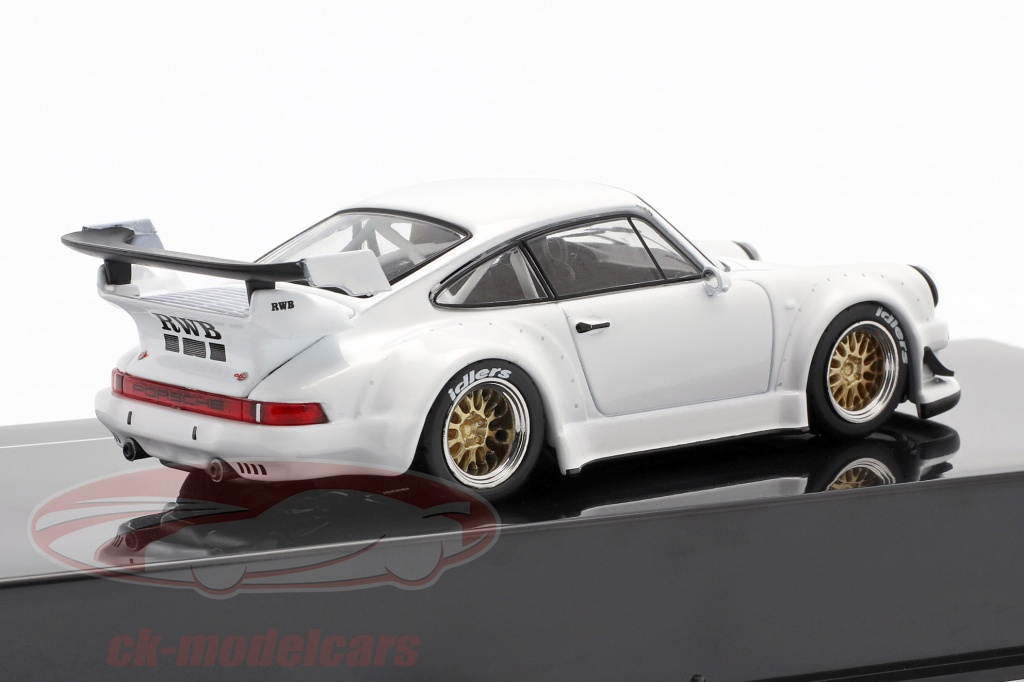 Ixo 1:43 Porsche 911 (930) RWB Rauh-Welt white MOC207 model car MOC207 ...