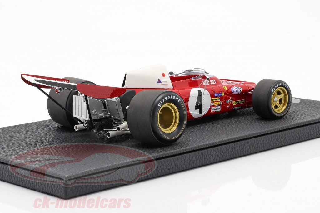 GP Replicas 1:18 Jacky Ickx Ferrari 312B2 #4 formula 1 1972 GP031A ...