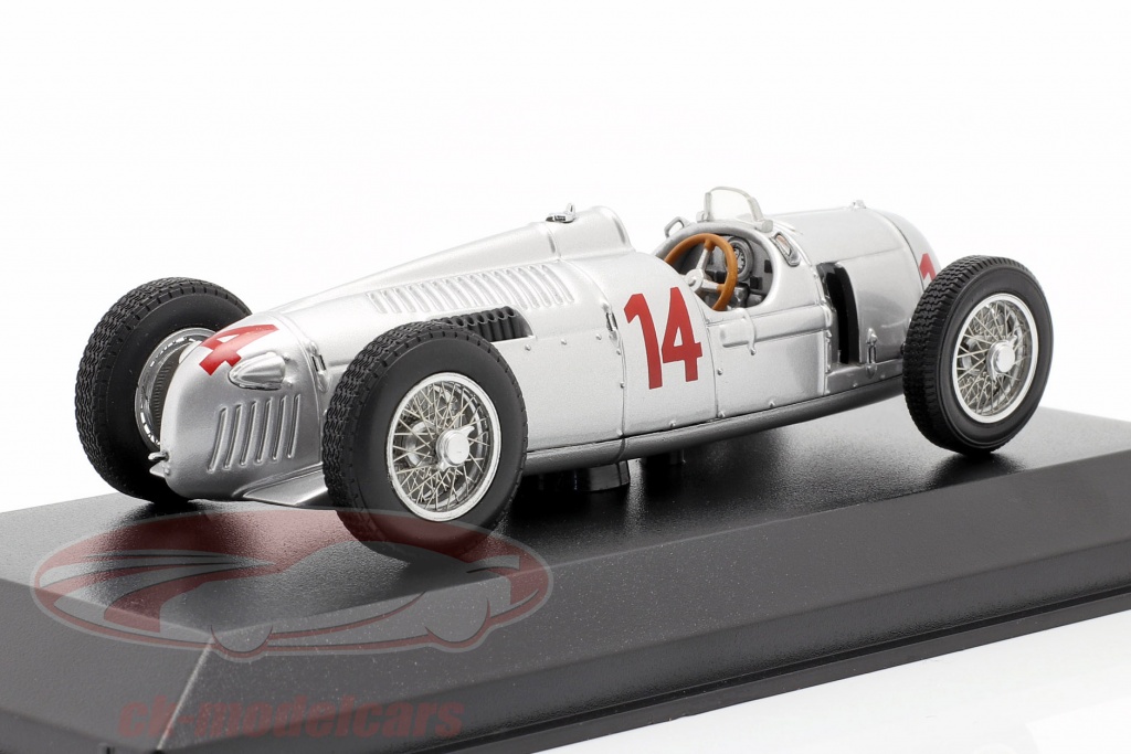 Minichamps 1:43 Achille Varzi Auto Union Typ C #14 Hungarian GP Formula ...