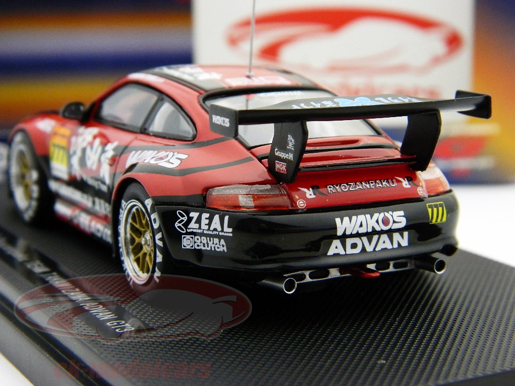 Ebbro 1:43 Advan Porsche GT3 Super GT #777 Équipe Takamizawa 2005 752 ...