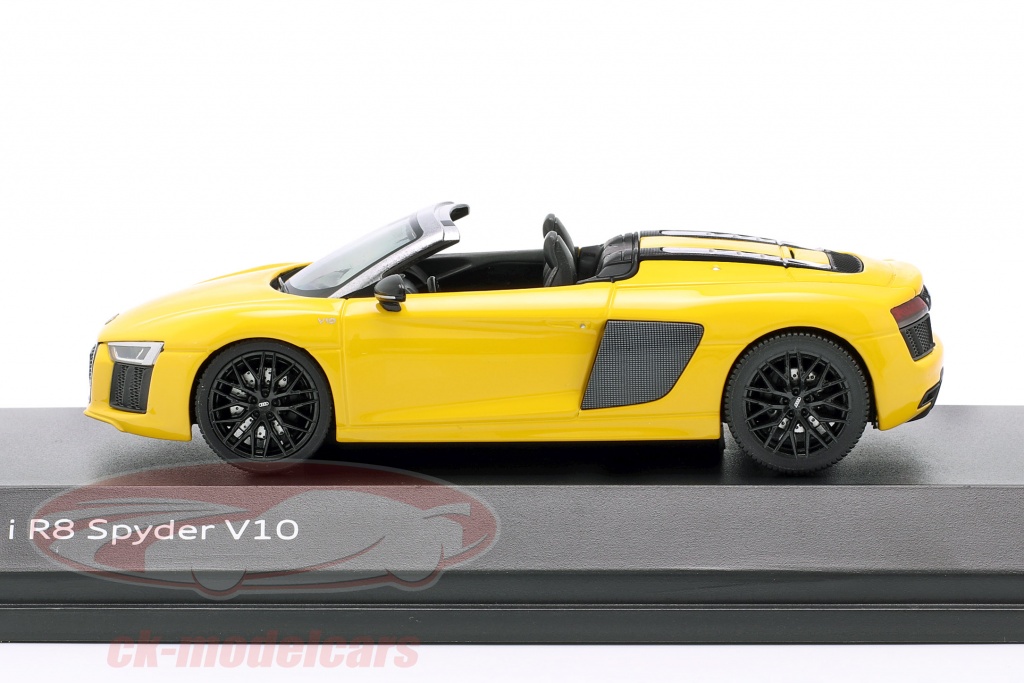 Herpa 1:43 Audi R8 Spyder V10 vegas yellow 5011618531 model car ...