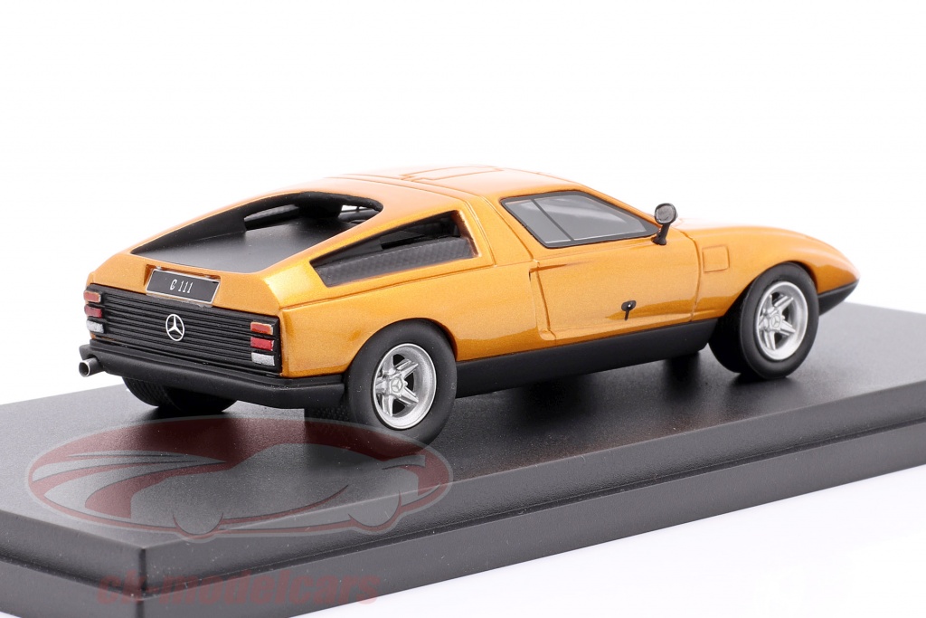 BoS-Models 1:43 Mercedes-Benz C111-I 建設年 1969 濃いオレンジ メタリック BOS43195 モデル 車 BOS43195 4052176600542